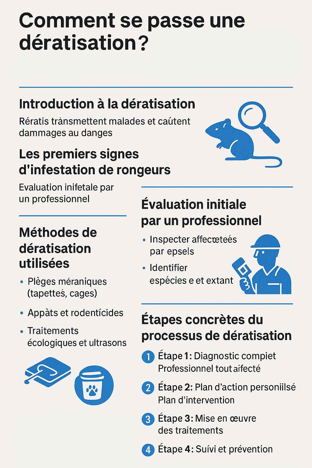 Comment se passe une dératisation ? | Guide Complet 2025